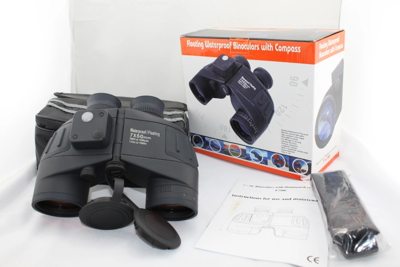 7X50 Compass Waterproof Floating Binoculars C-B750WF
