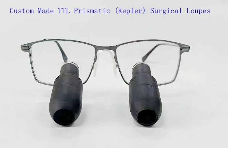 Careoptik Custom Made TTL Prismatic (Kepler) Dental Surgical Loupes ...