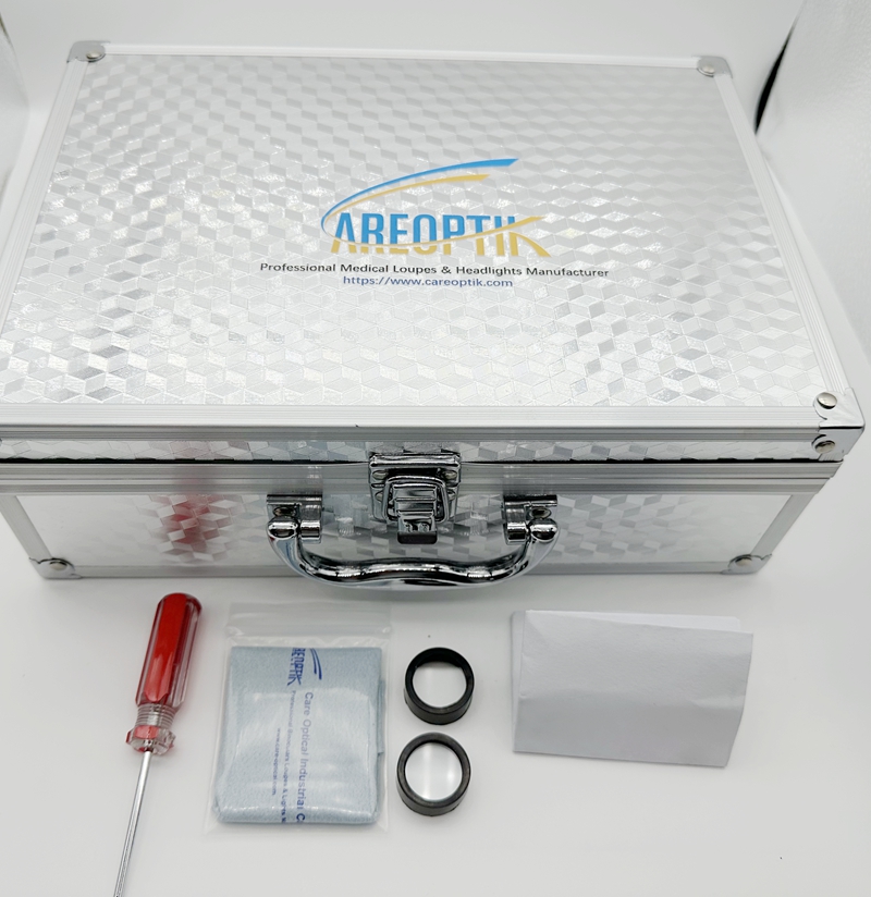 CareOptik Headband Ergo Prismatic Loupes 3.5x 4.5x 5.5x 6.5x