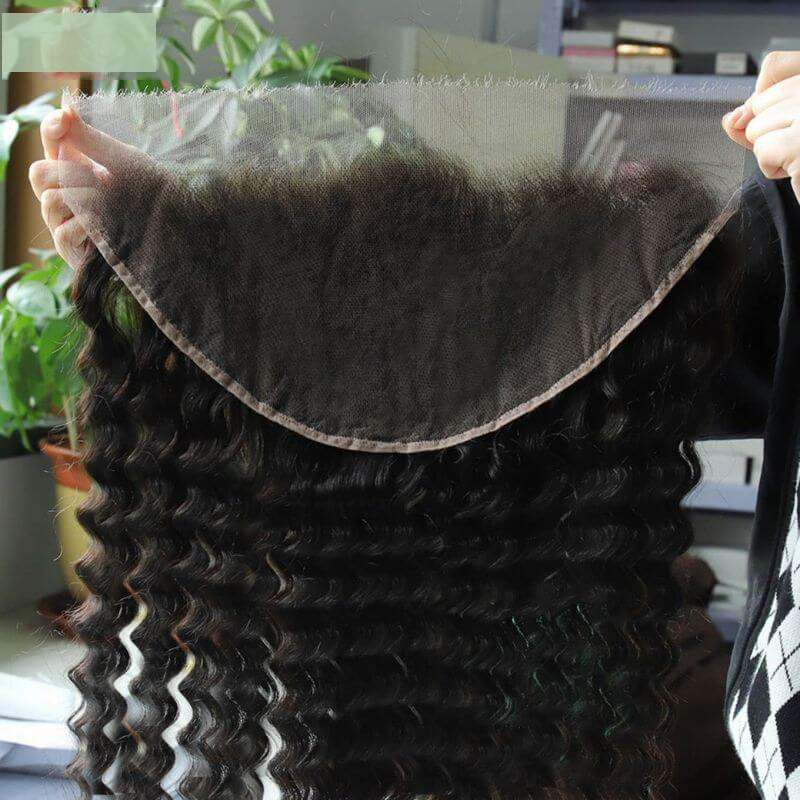 Deep Wave 13x6 Skinlike Real HD Lace Frontal Straight 0.14mm Ultra Thin ...