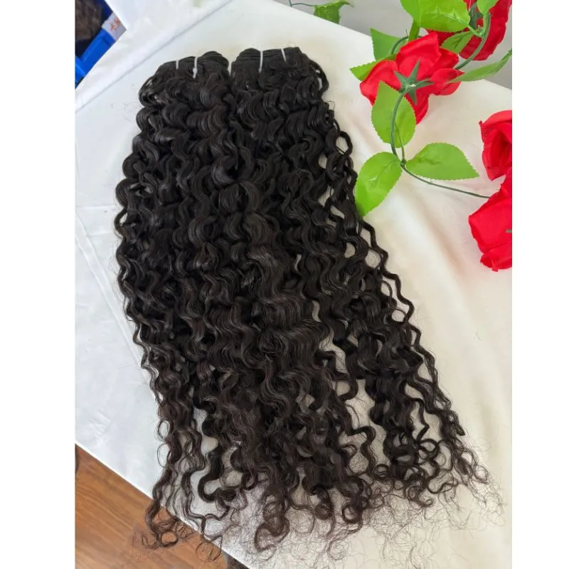 2024 New Arrival Top Garde 12A Raw Burmese Deep Curly Hair Weave Bundle ...