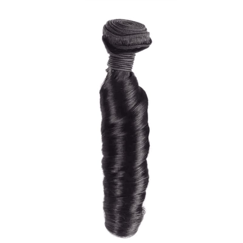 Romance Curl 12A Grade Raw Double Drawn Indian Virgin Human Hair ...