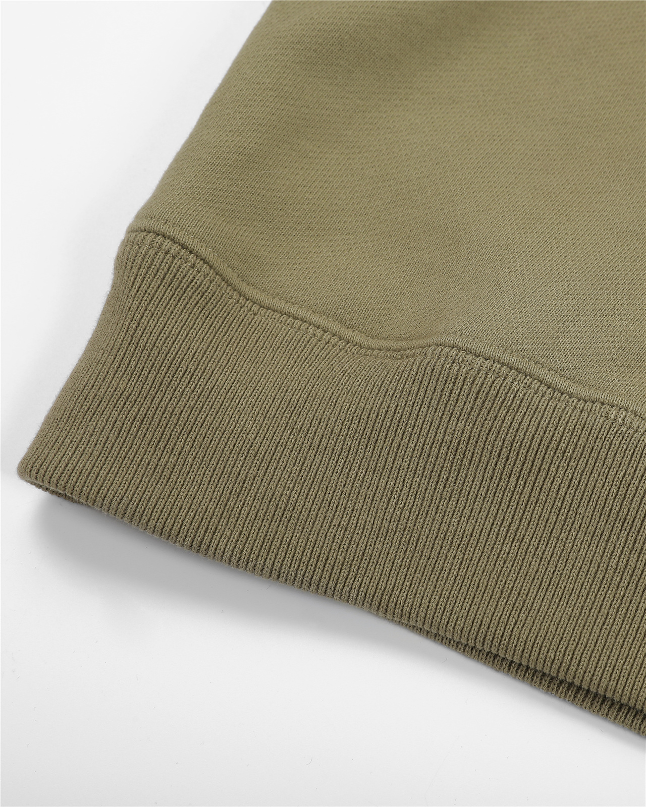 550gsm cropped blank zip up hoodie