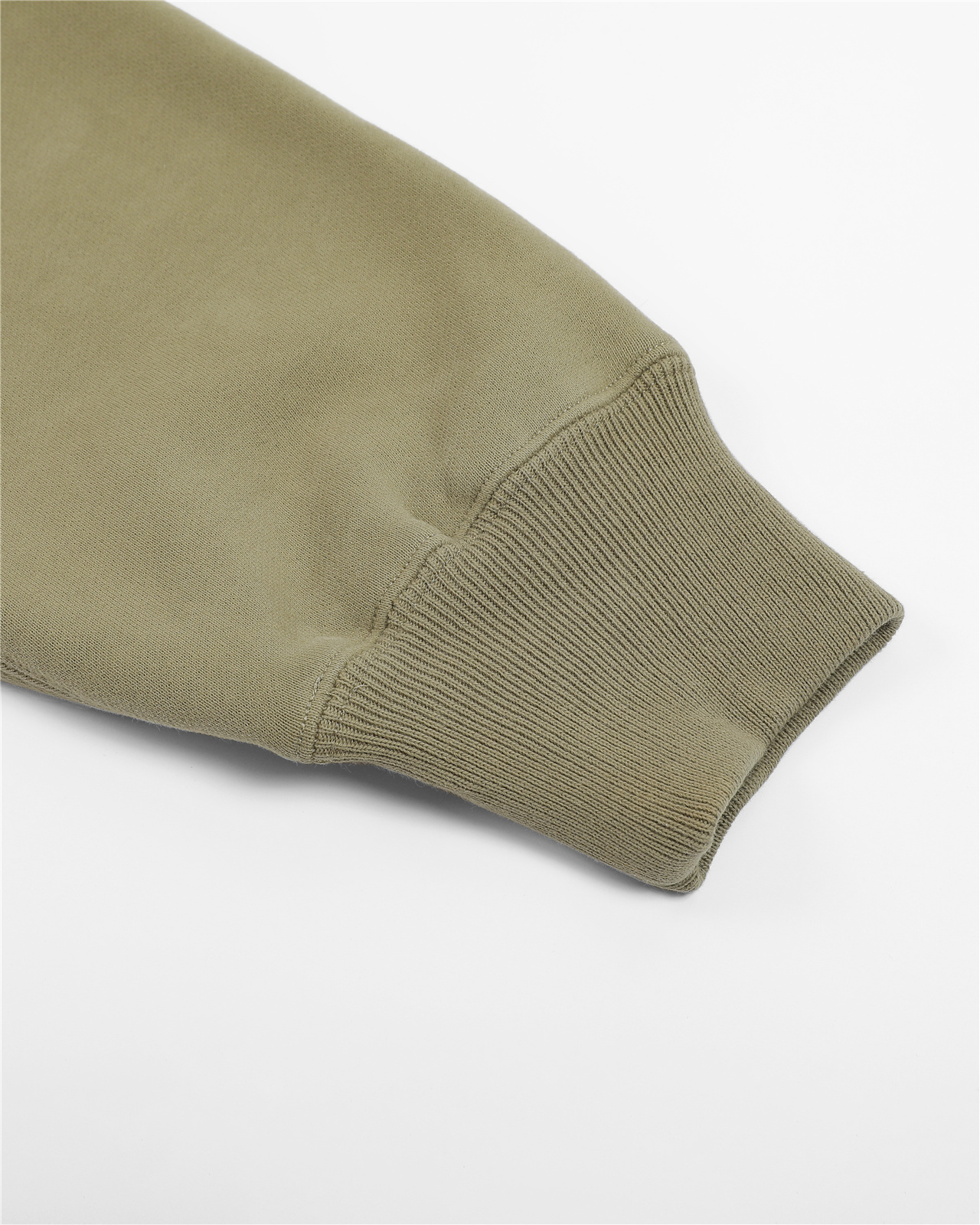 550gsm cropped blank zip up hoodie