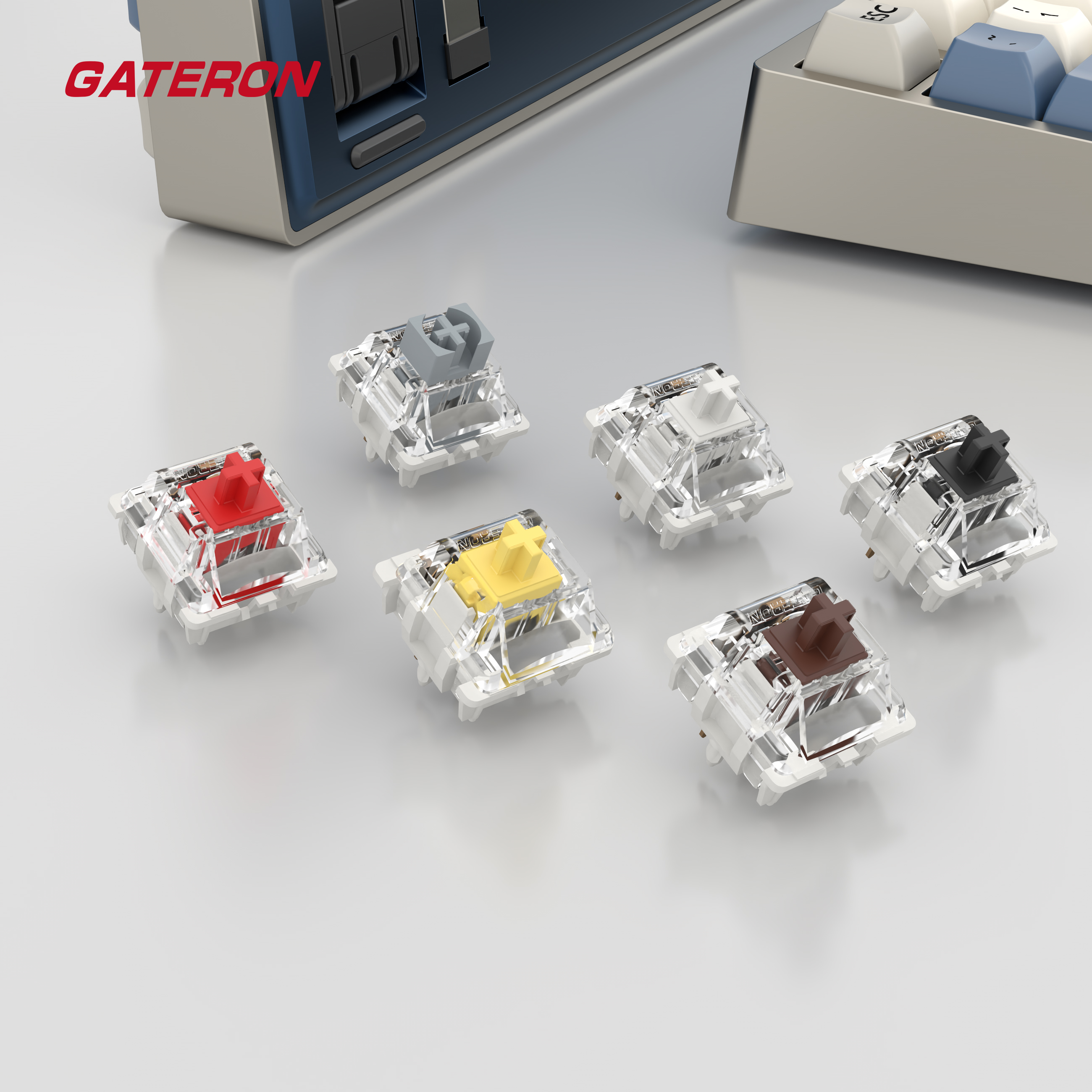 GATERON-gateron switch and keyboard stabilizer