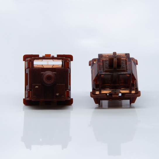 GATERON Phantom Red Linear Keyboard Switches, RGB LED Pre Lubed 3 Pin ...