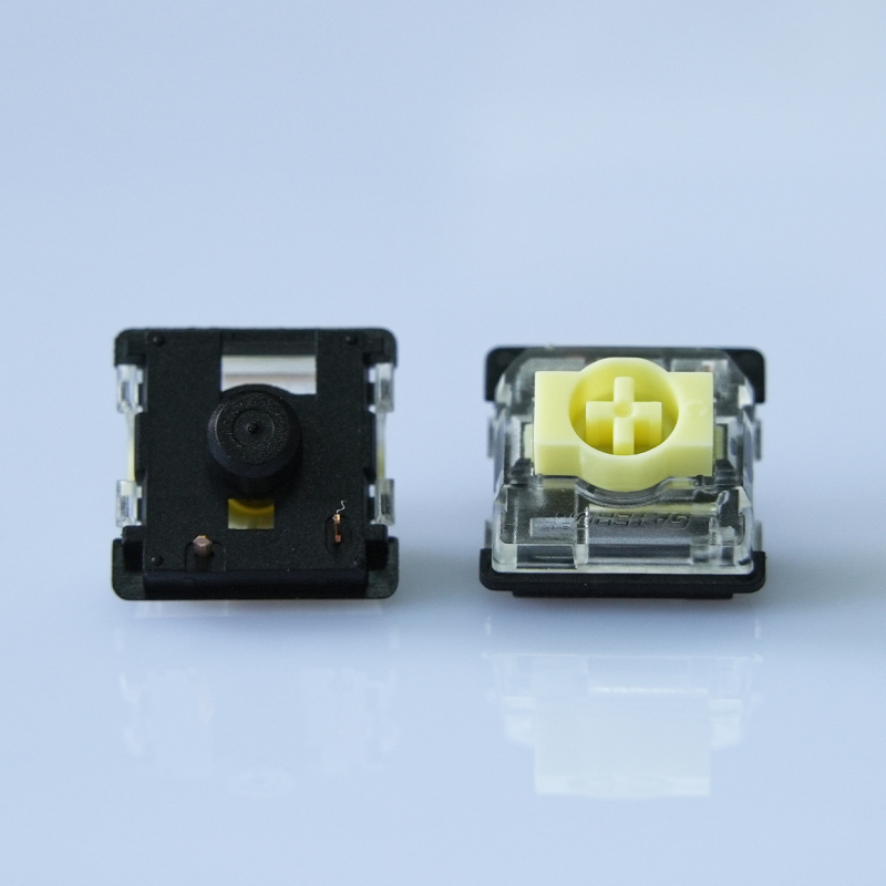 GATERON KS-33 Low Profile Banana Keyboard Switches, Tactile 65gf 3 Pin ...