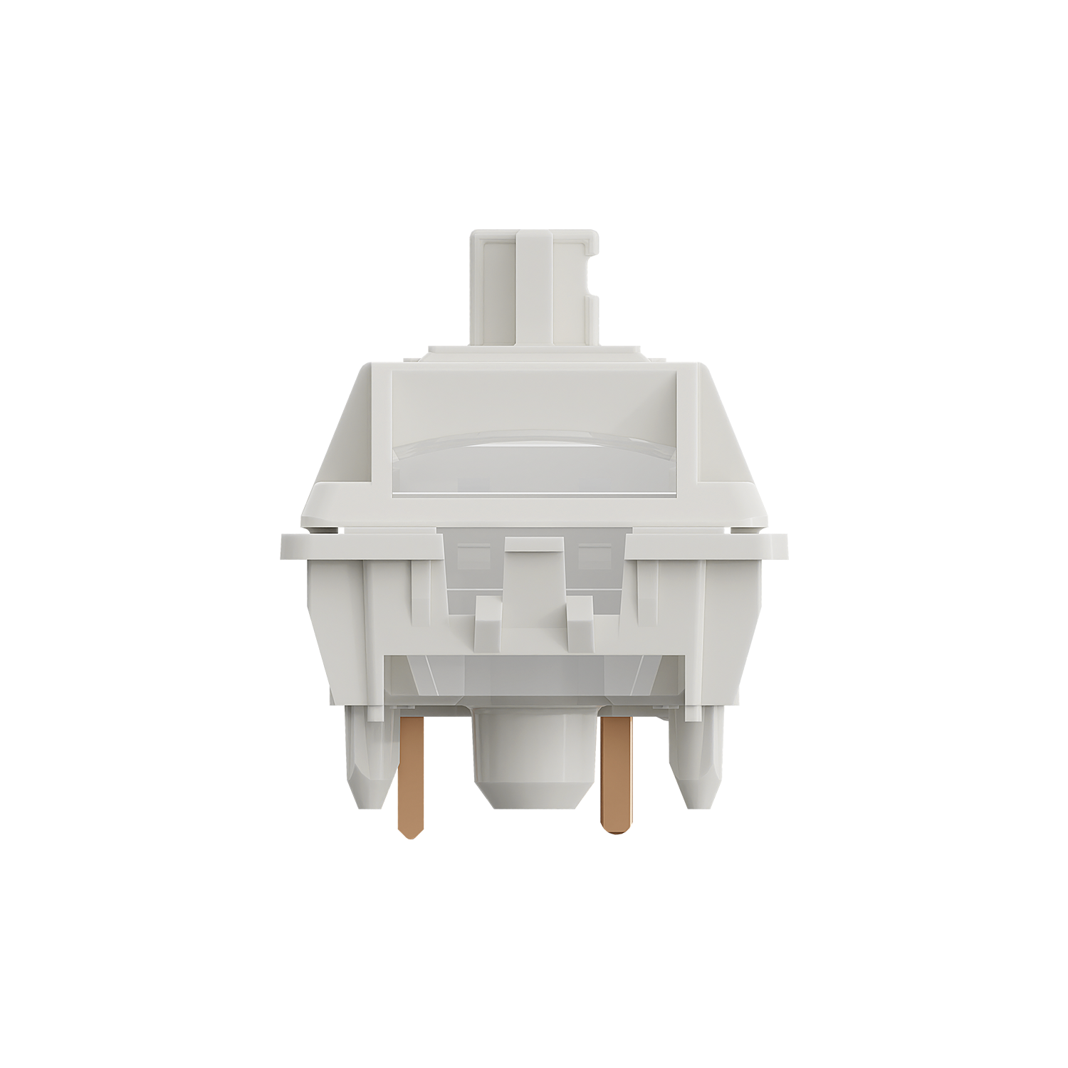 GATERON Smoothie Keyboard Switches, Linear RGB LED 5 Pin White 22mm ...
