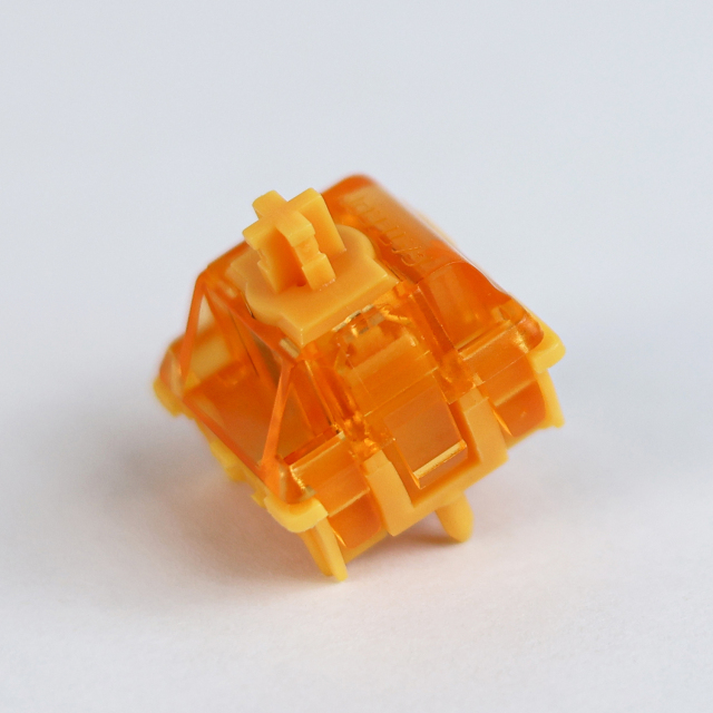 GATERON Magnetic Hall Sensor Keyboard Switches, KS-20 Orange Linear Pre ...