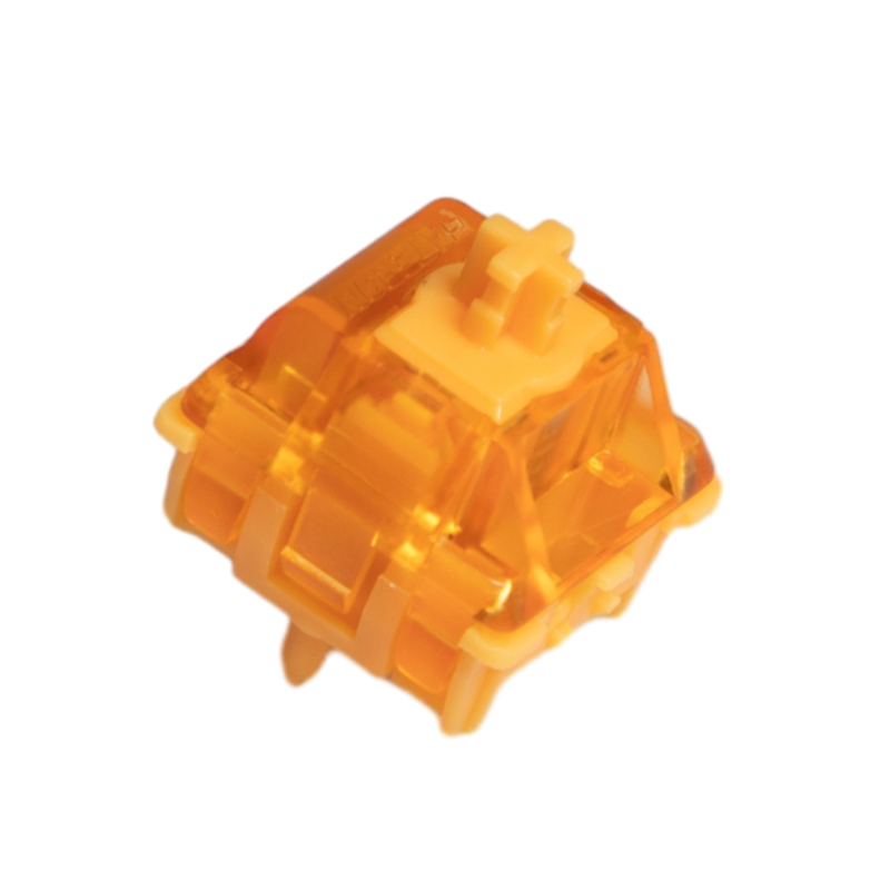 GATERON Magnetic Hall Sensor Keyboard Switches, KS-20 Orange Linear Pre ...