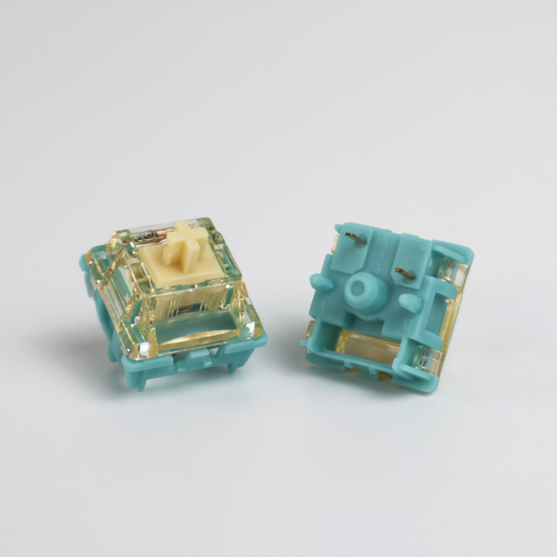 GATERON Dual-Rail Lunar Probe Keyboard Switches, Linear RGB LED 5 Pin ...