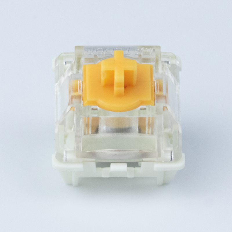 GATERON KS-20 Dual-Rail Magnetic Orange Keyboard Switches, Linear ...