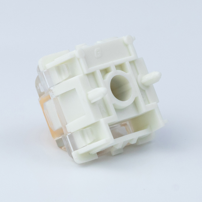 GATERON KS-20 Dual-Rail Magnetic Orange Keyboard Switches, Linear ...