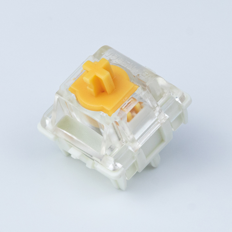 GATERON KS-20 Dual-Rail Magnetic Orange Keyboard Switches, Linear ...