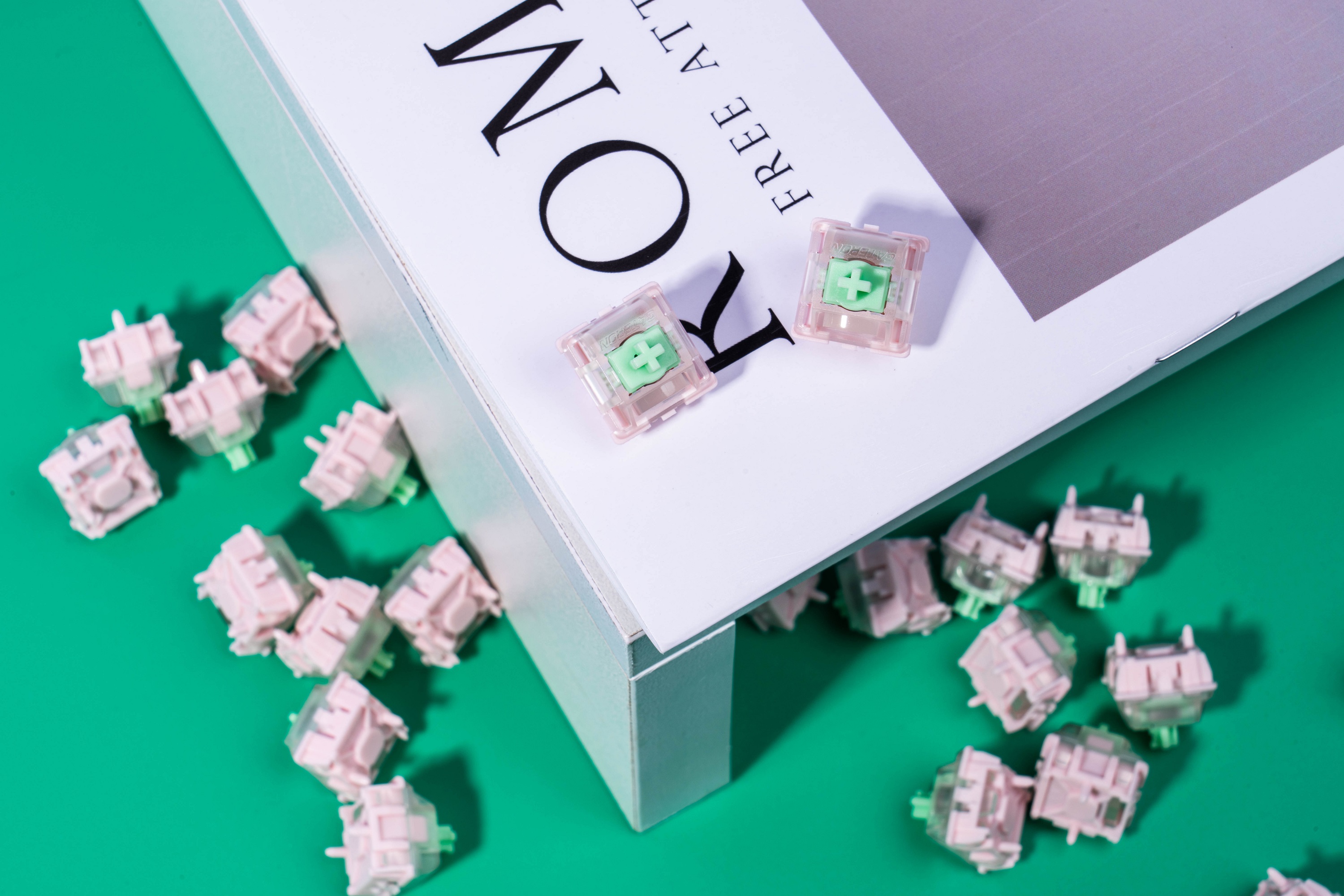 GATERON Dual-rail Magnetic Jade Mini E Switch