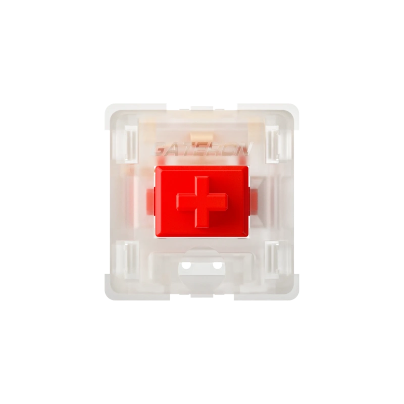 GATERON Milky Yellow Pro Keyboard Switches, KS-3X1 Linear RGB LED Pre ...