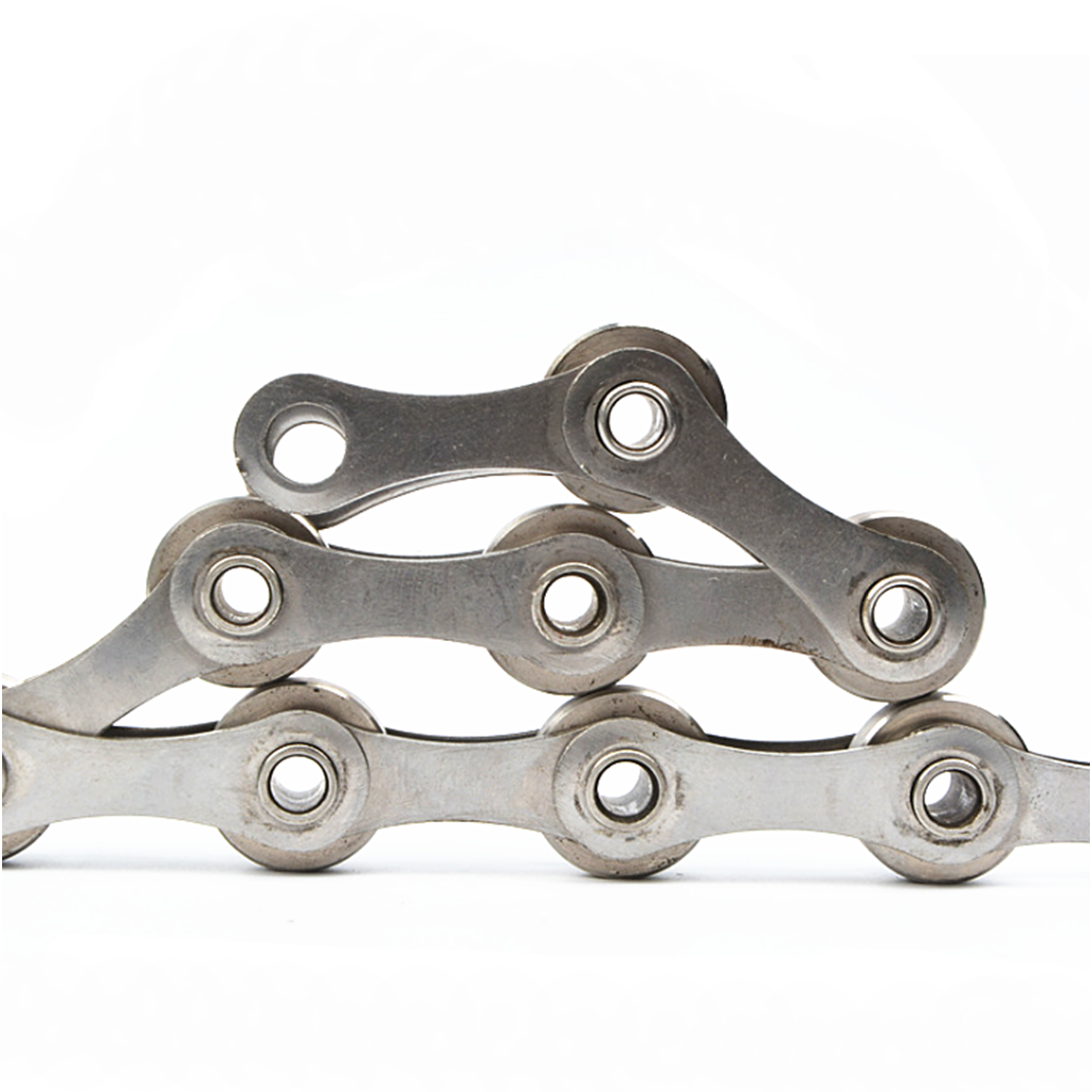 stainless steel double pitch hollow pin chain,