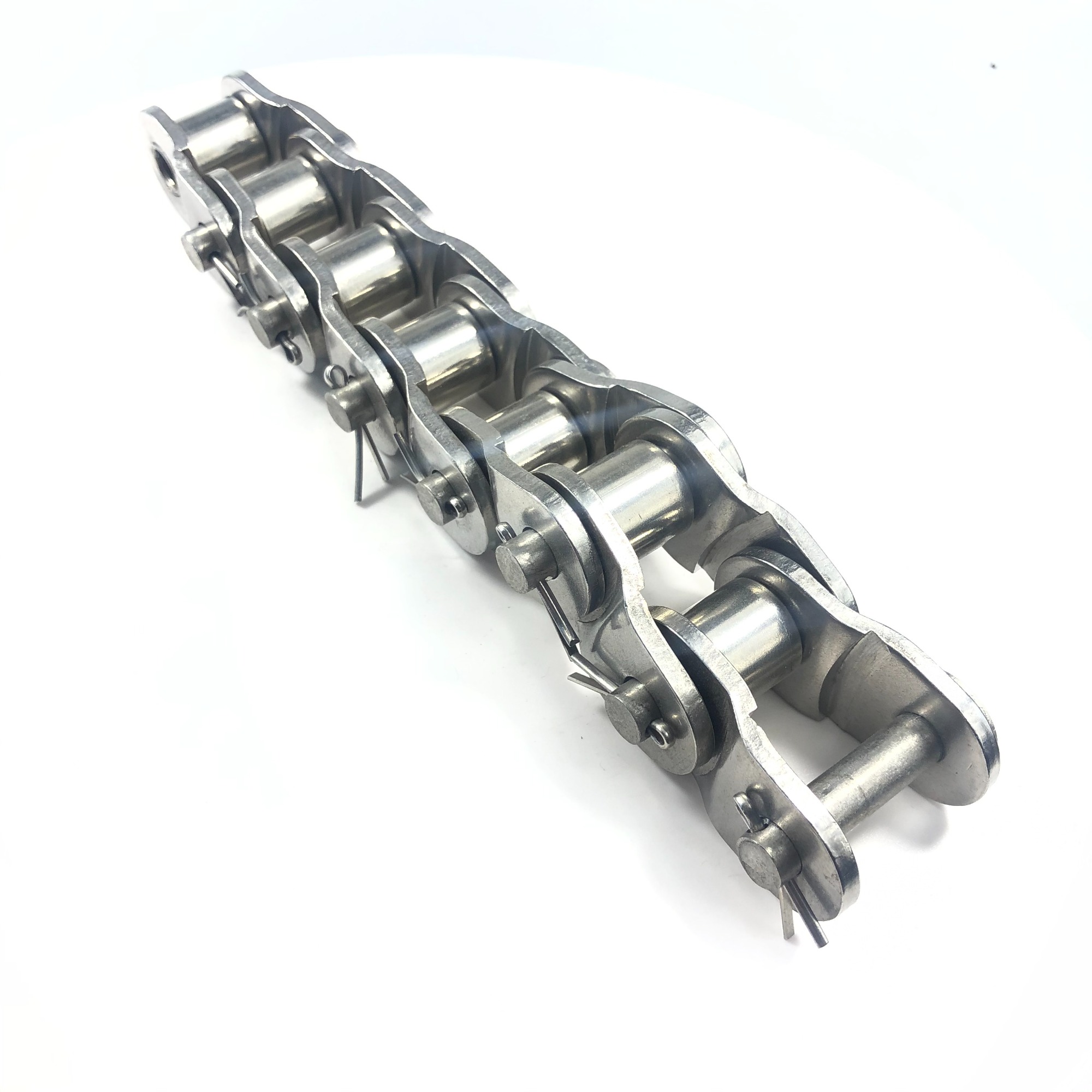 heavy duty cranked link transmission chains,