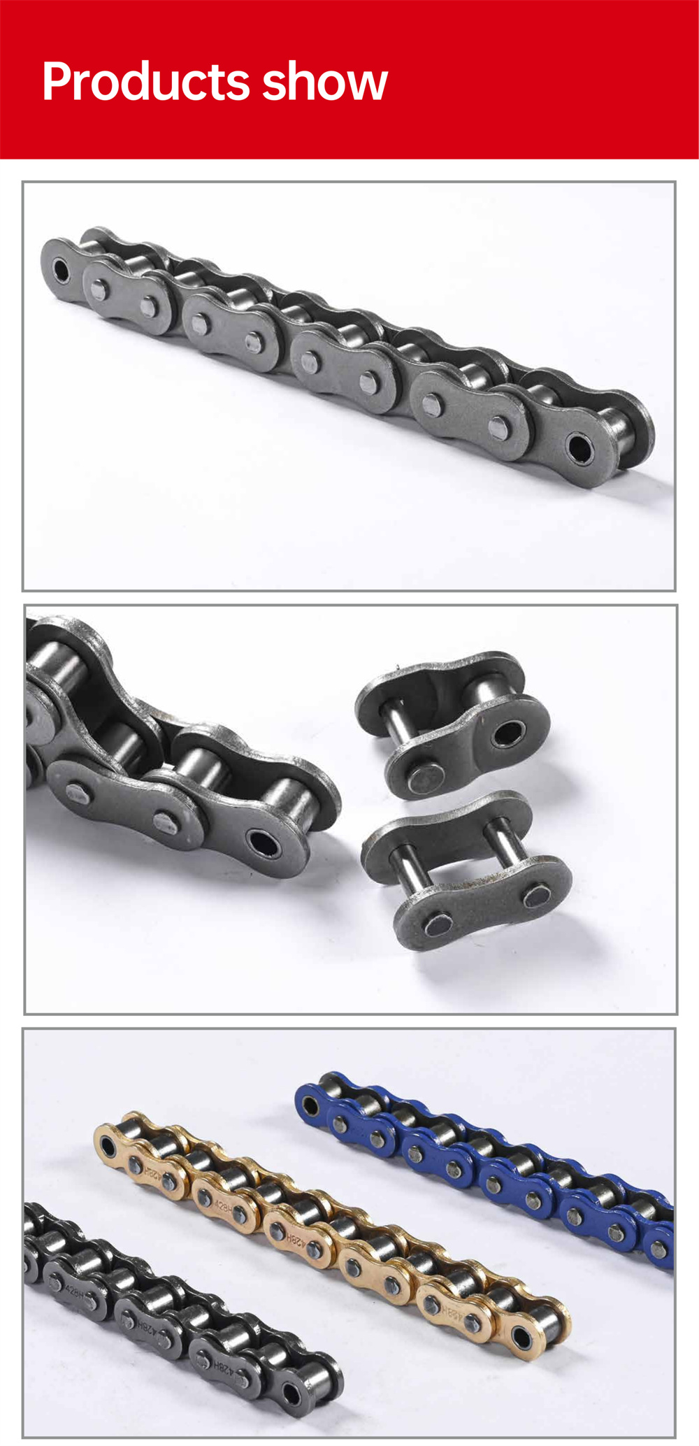 Roller chain|Motorcycle chain|Conveyor chain-Zohen