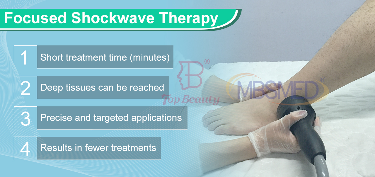 hot sale eswt ed focus shockwave system shock focused shockwave theapy ...