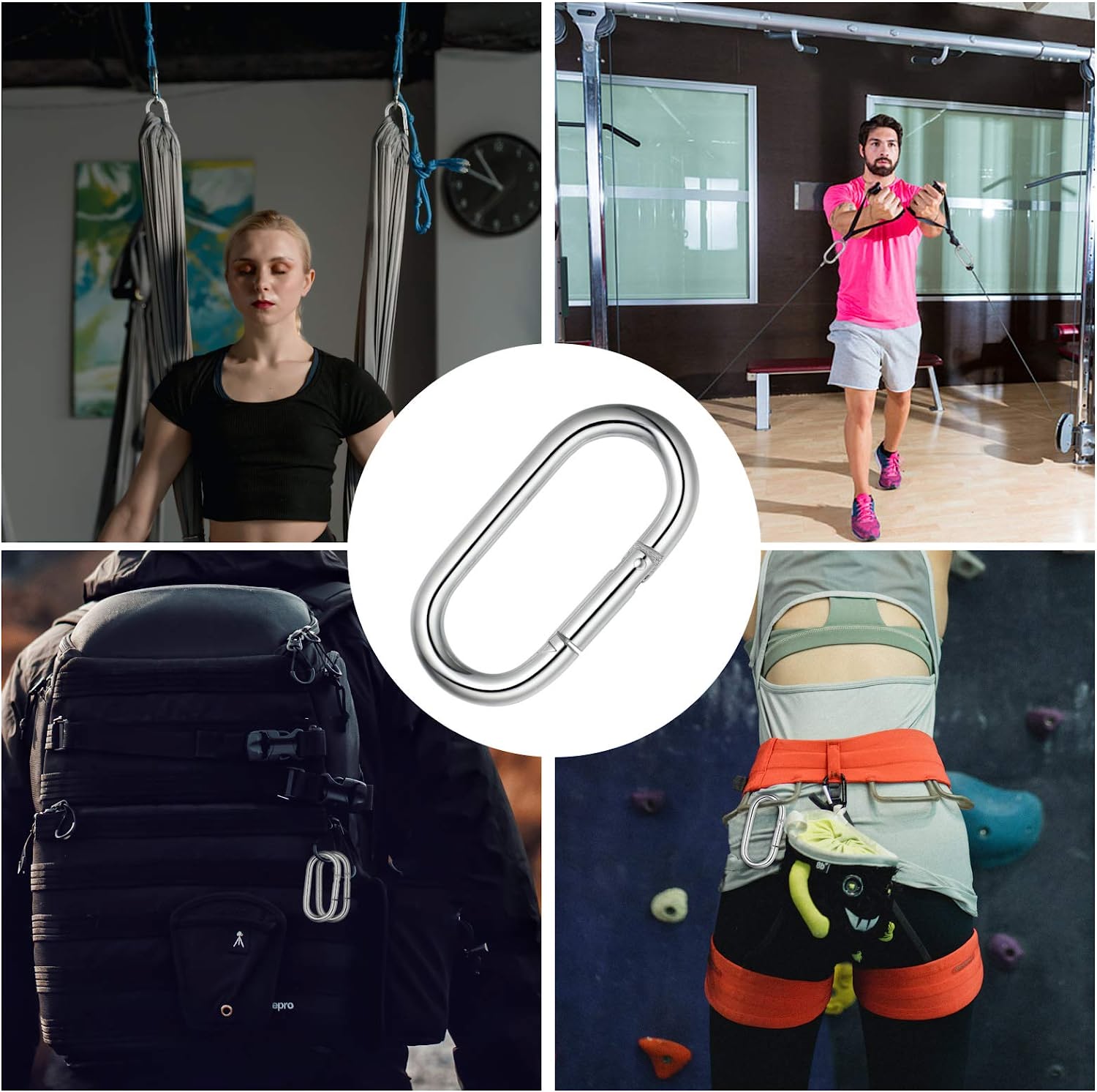 Heavy Duty Spring Snap Hook,Carabiner