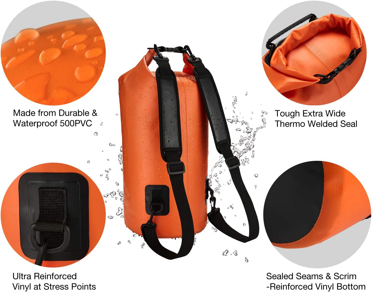 Waterproof Floating Backpack,Waterproof dry bag&phone bag&bicycle bag ...