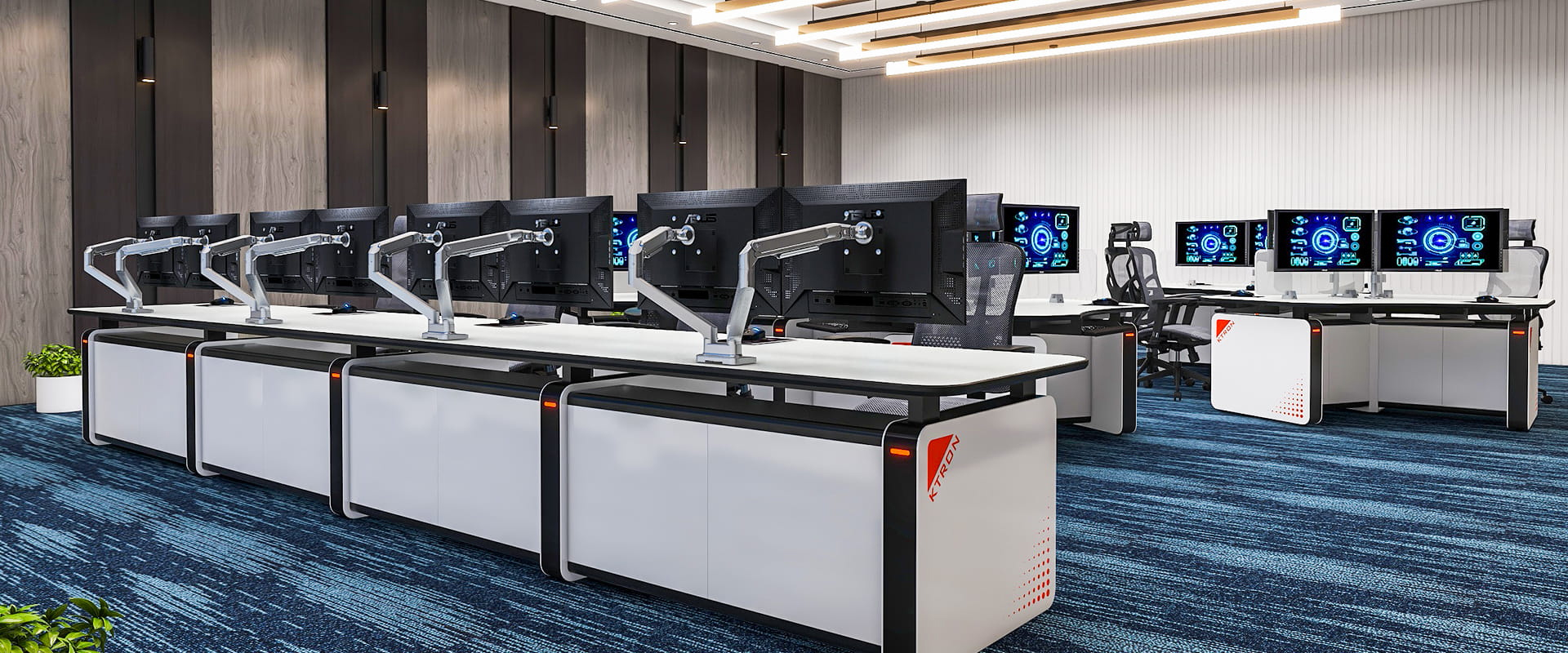 Customized industrial control room console solution service provider ...