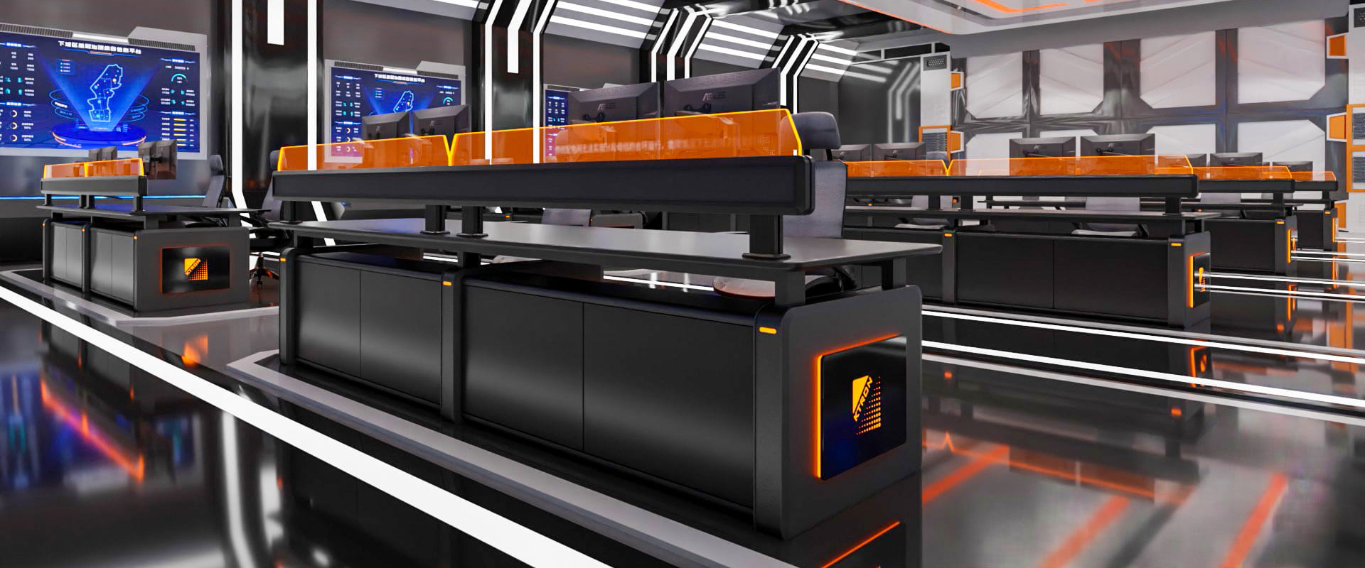 Customized industrial control room console solution service provider ...