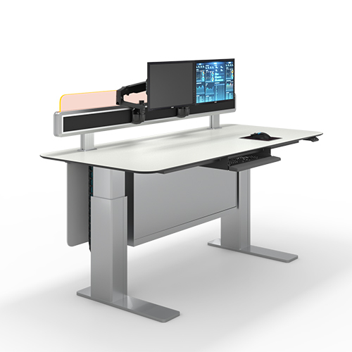 Height-adjustable console