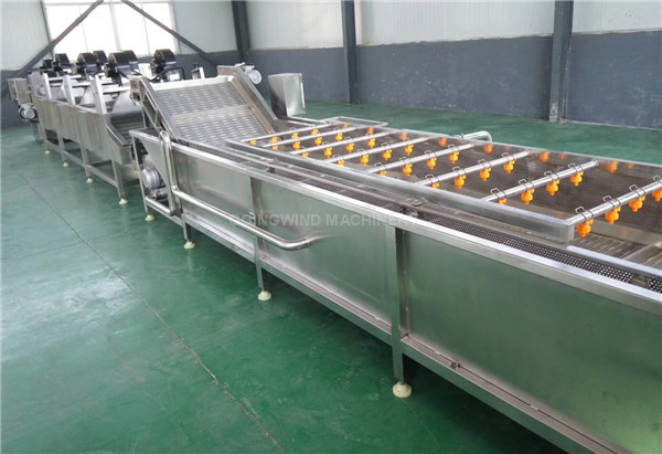Automatic fruit and vegetable washing machine industrial fruits ...