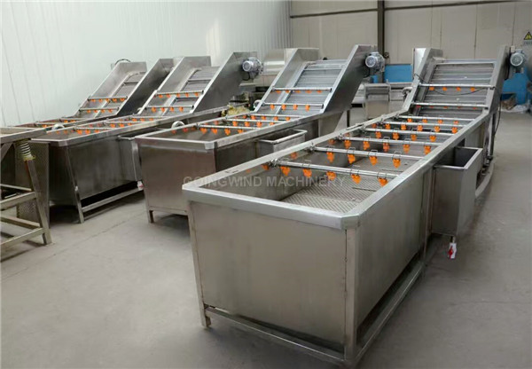 Automatic fruit and vegetable washing machine industrial fruits ...