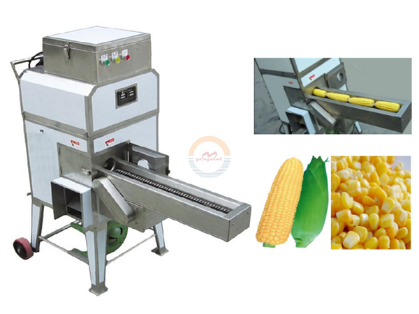 Automatic sweet corn shelling threshing seed removing machine ...