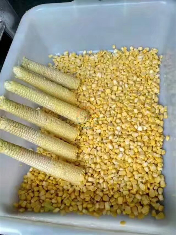 Automatic sweet corn shelling threshing seed removing machine ...