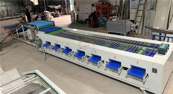 Automatic fruit and vegetable size sorting grading sizing machine ...