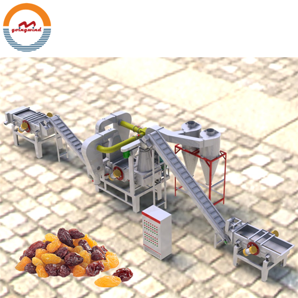 Automatic raisin processing line raisins stem removing cleaning and ...