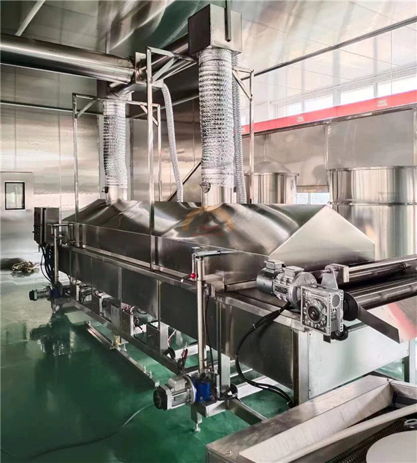 Automatic continuous frying machine fruit vegetable food potato ...