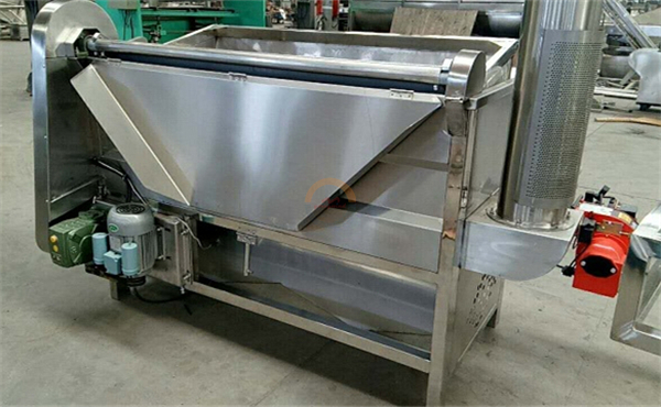 Automatic rectangular batch frying machine potato chips french fries ...
