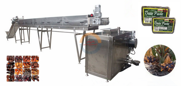 Automatic date paste production line industrial palm dates paste making ...