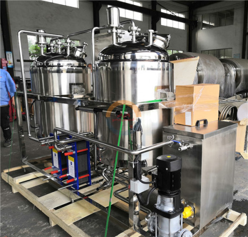 Automatic milk batch pasteurizer machine 50l 100l 150l 200l 300l small scale dairy yogurt juice ...