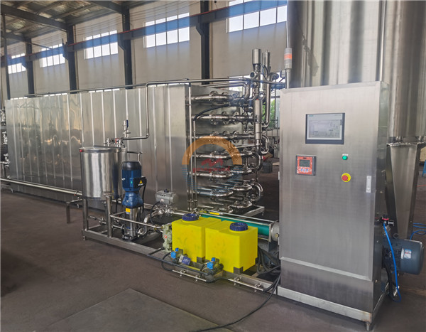 Automatic milk fruit juice tubular pasteurizer pasteurization machine ice cream jam yogurt dairy ...