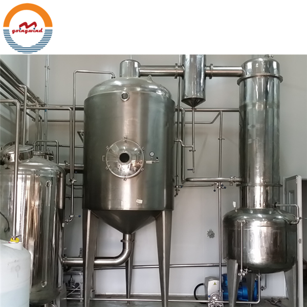 Automatic vacuum falling film evaporator concentrator milk fruit juice orange concentrate honey ...