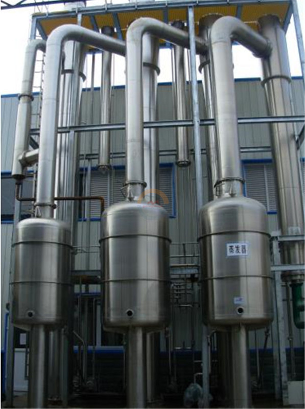 Multi effect fruit juice vacuum falling film evaporator tomato paste ...