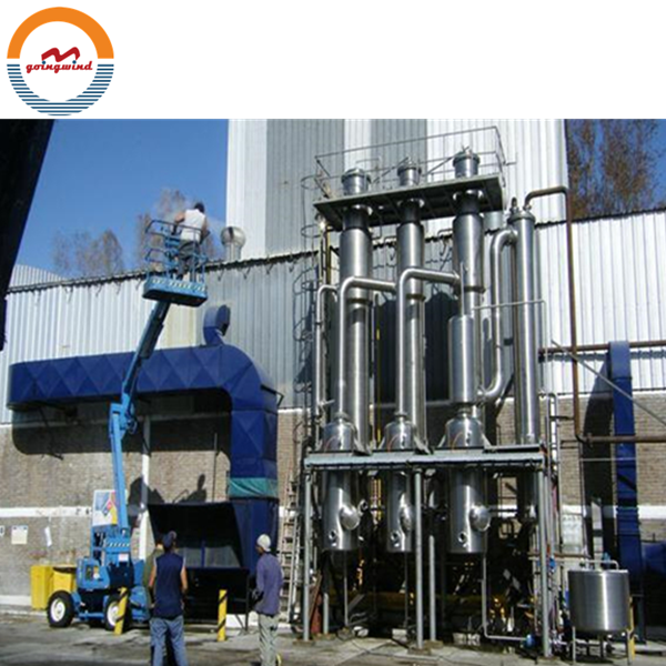 Multi effect fruit juice vacuum falling film evaporator tomato paste ...