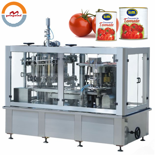 Automatic paste tin can filling sealing machine,Liquid/Paste can ...