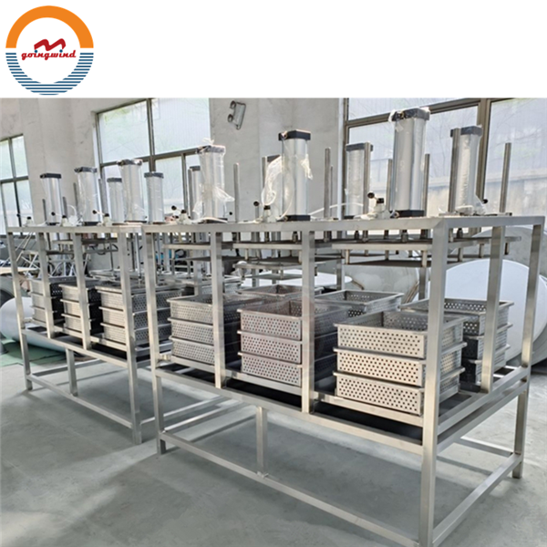 Cheese molding machine pneumatic cheese mold press moulding forming ...