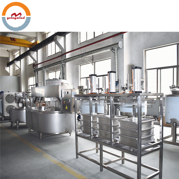 Automatic cheese production line auto complete cheese processing plant ...