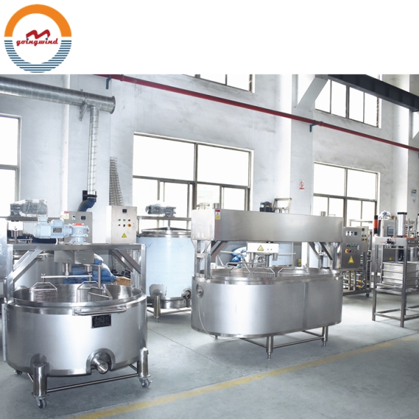 Good Price Cheddar Cheese Production Line Cheddar Cheese Making Machine Processing Plant ...
