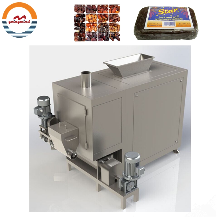 Automatic Commercial Date Paste Production Line Auto Industrial Palm ...