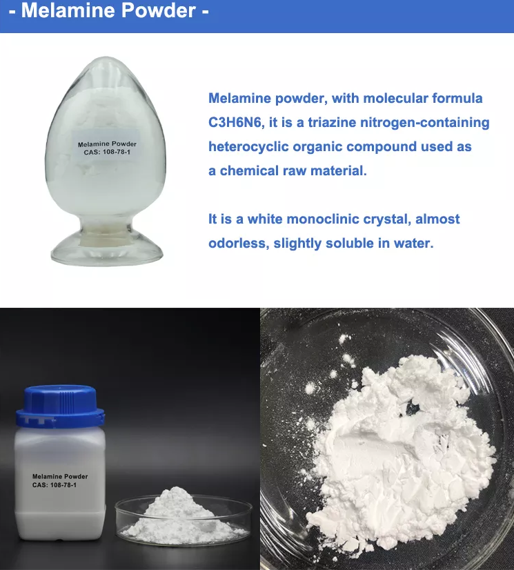 Melamine/cyanuramide/triaminotriazine,Signature product