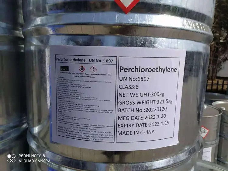 Tetrachloroethylene/127-18-4/Ethylene Tetrachloride,Organic raw material